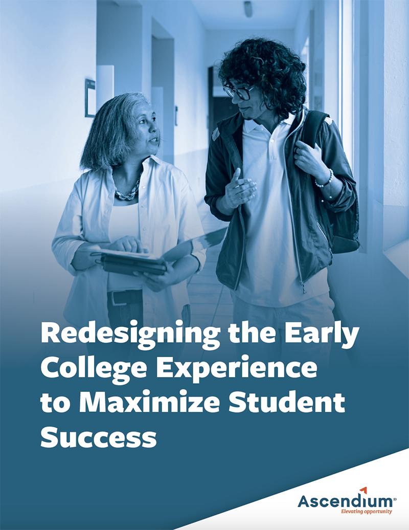 Case Study: Redesigning the Early College Experience to Maximize ...